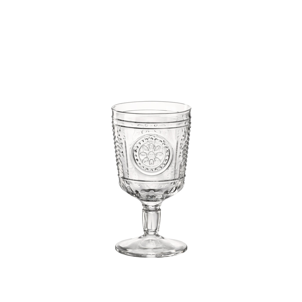 Romantic 10.75 oz. Stemware Cocktail Drinking Glasses, Clear (Set of 6 ...